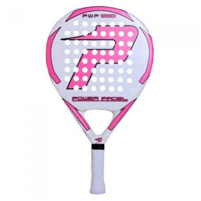 Pala 1000 GRASS FIBERBLANCA/ROSA Power padel Pádel | sportiuk