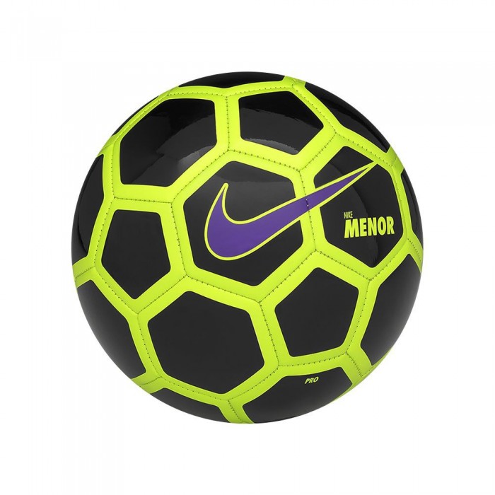 Balón NIKE MENORBLACK/VOLT/(HYPER GRAPE) Nike Fútbol | sportiuk